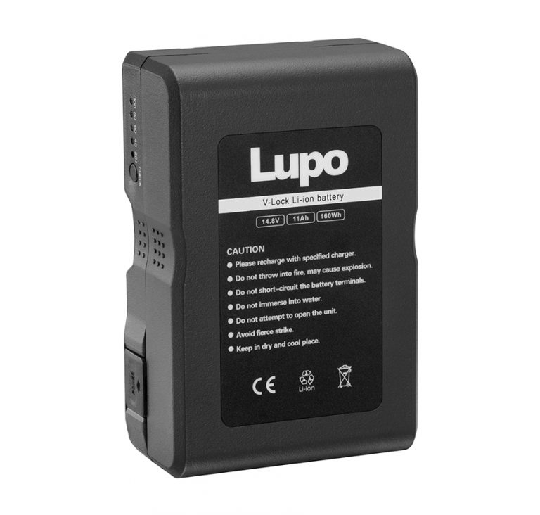 LUPO 160Wh Battery V-Mount Lion Battery | Cinegear Amsterdam