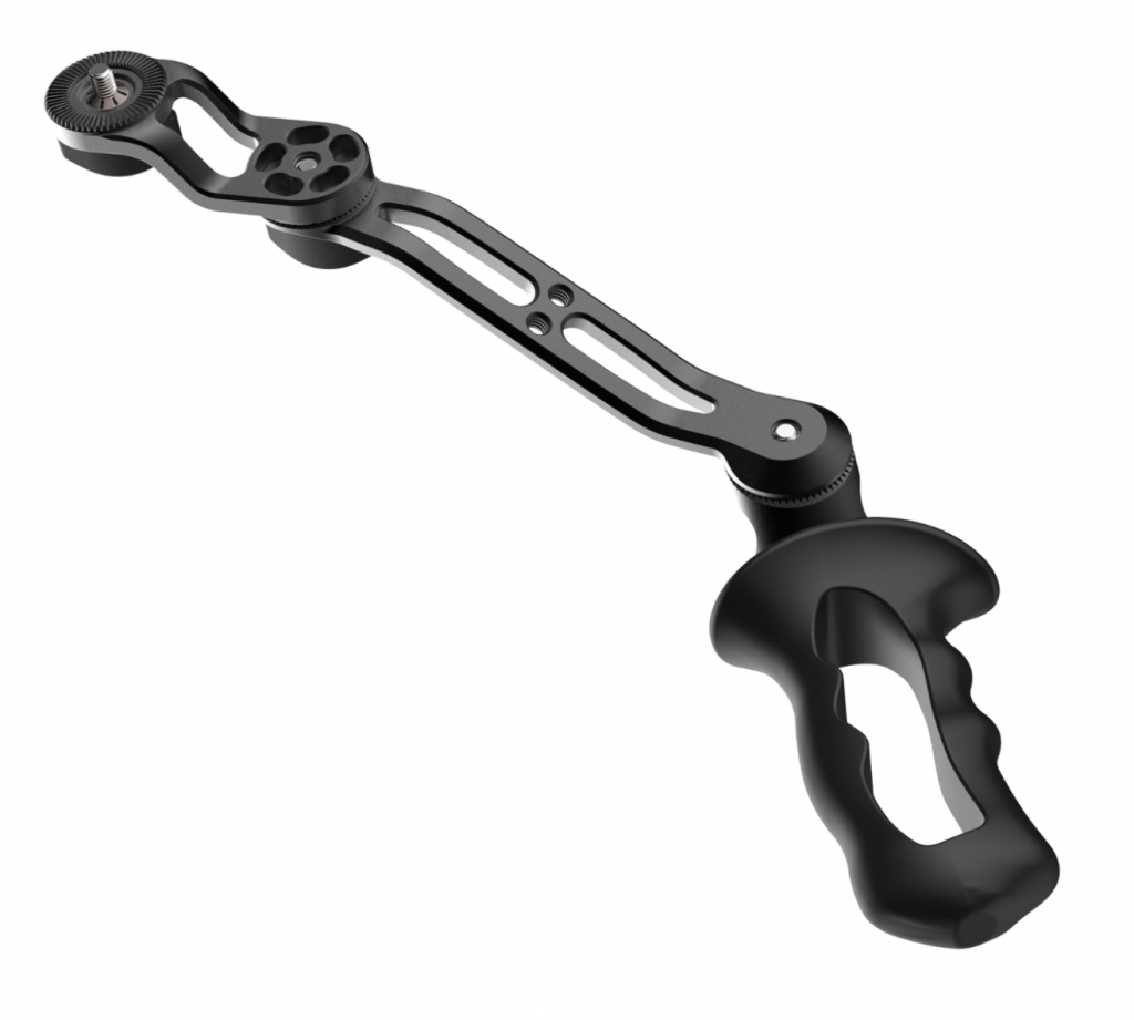 8SINN Side Arm for Shoulder Rigs + Dual Side Grip | Cinegear Amsterdam