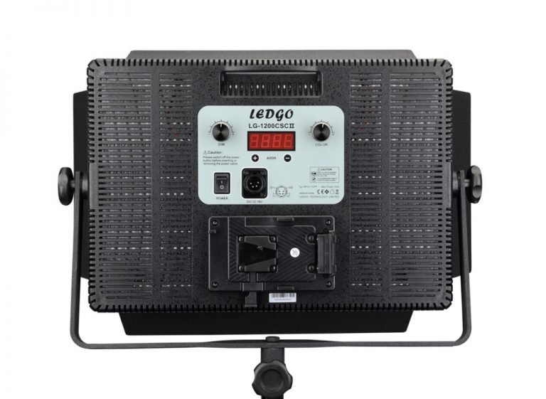 Ledgo 1200CSII Bi-color Led Light /w WiFi (including bag) | Cinegear ...