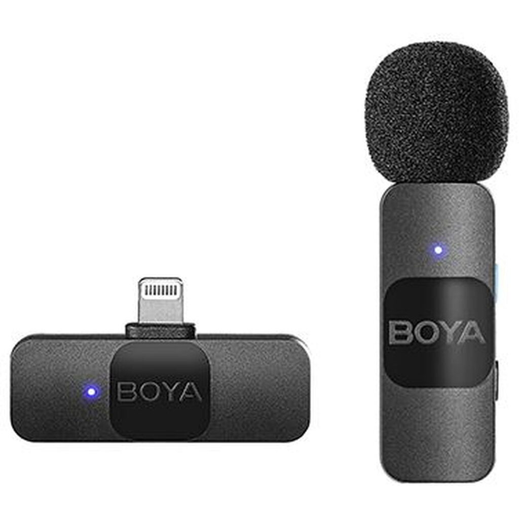 Boya Ultra Compact Wireless Microphone BY-V1 For iOS | Cinegear Amsterdam
