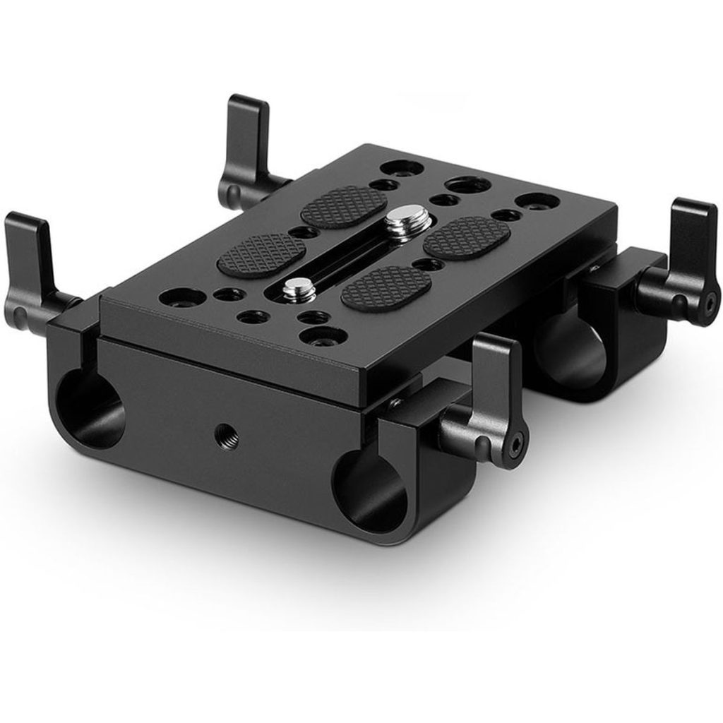 SmallRig 1775 Mounting Plate w/ 15mm Rod Clamps | Cinegear Amsterdam