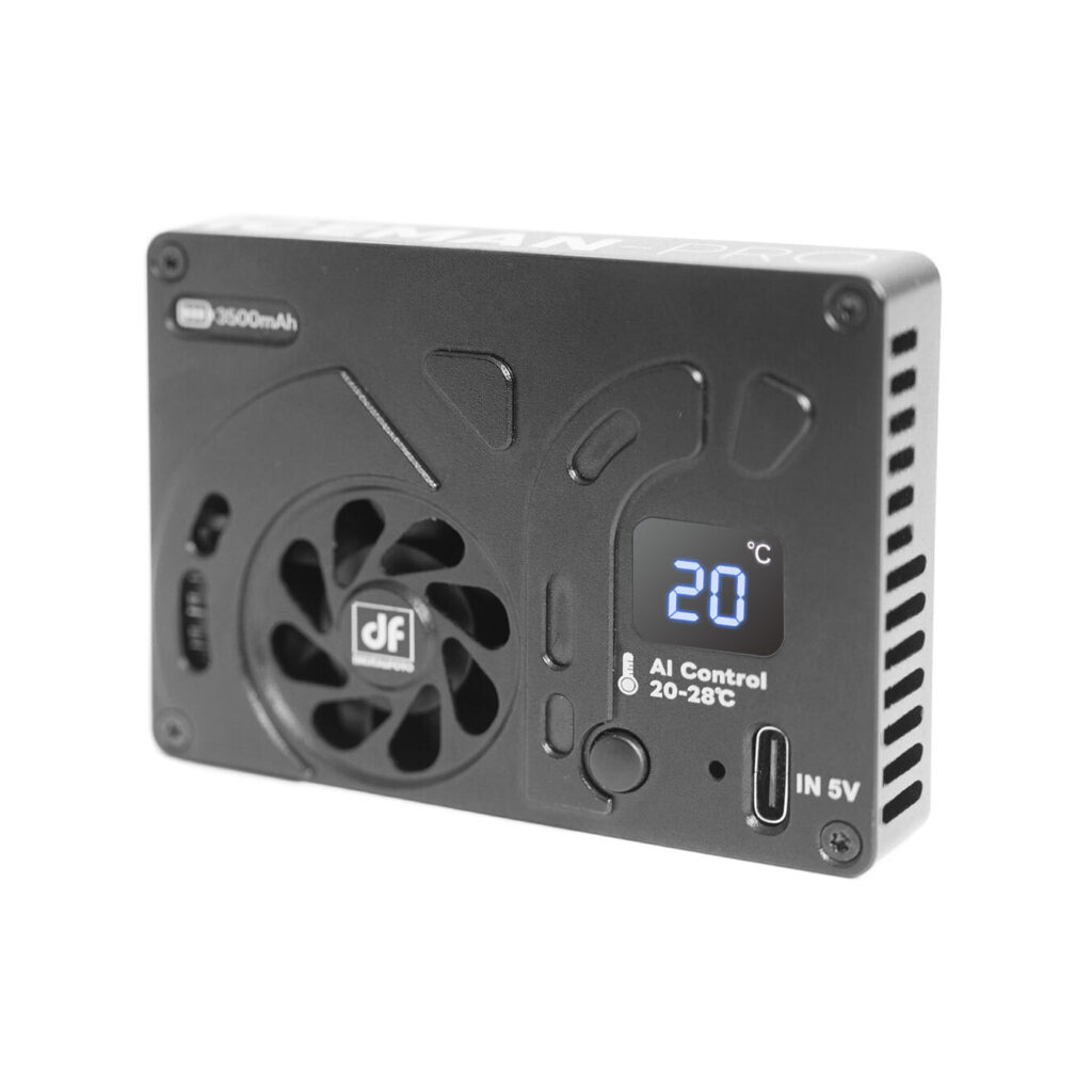 DigitalFoto ICEMAN PRO External Cooling Fan System | Cinegear Amsterdam