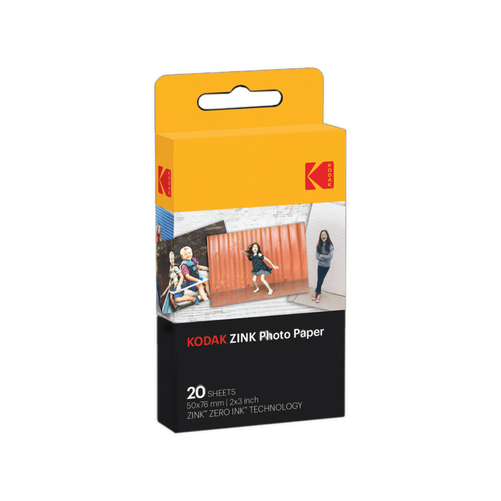 Kodak Printomatic ZINK 2x3 inch Photo Paper 20 pack | Cinegear Amsterdam
