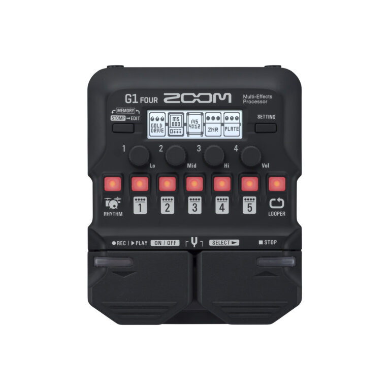 Zoom G1 Four Guitar Effects Processor (B-Ware) | Cinegear Amsterdam