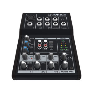 Mackie Mix5 - 5 Channel 8 Inputs Compact Mixer | Cinegear Amsterdam